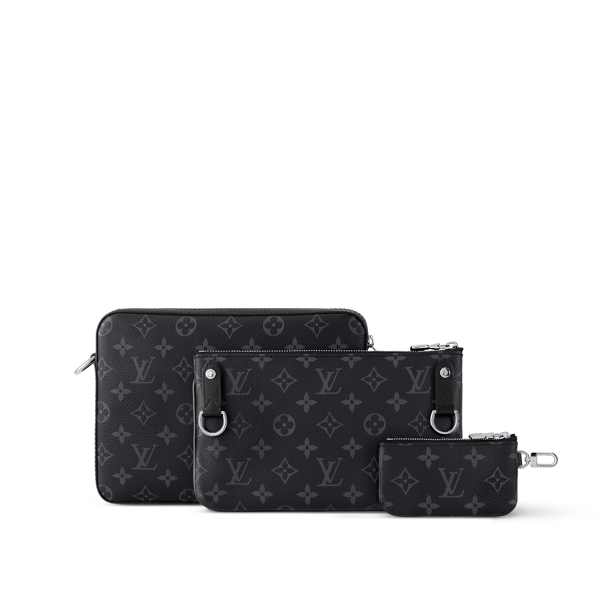 Trio Messenger Monogram Eclipse - Tas | LOUIS VUITTON